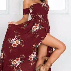Swim | Newboho Floral Long Beach Maxi Dress | Poshmark